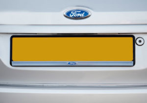 Ford Number Plate Holder in Black | Road Addicts UK