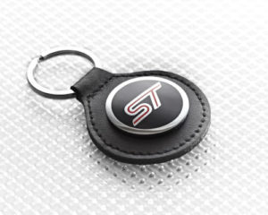 Ford ST Round Keyring | Genuine Merchandise - Road Addicts UK